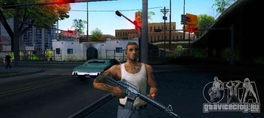 Смена персонажей для GTA San Andreas