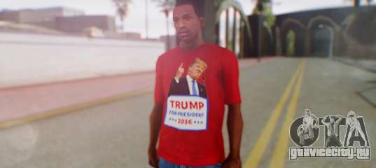 Trump for President T-Shirt для GTA San Andreas