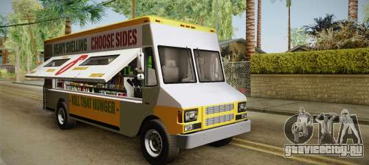 GTA 5 Brute Taco Van для GTA San Andreas
