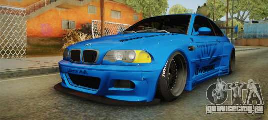 BMW M3 E46 Liberty Walk для GTA San Andreas