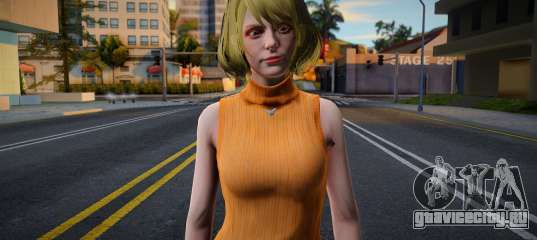 Ashley Graham - RE4 Remake для GTA San Andreas