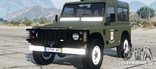 Land Rover Defender 90 Policia Naval для GTA 5