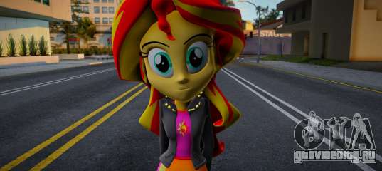 Sunset Shimmer для GTA San Andreas