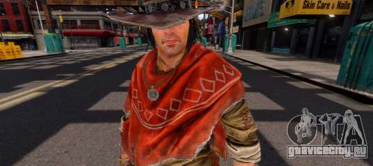 Silas Greaves (Call Of Juarez Gunslinger) для GTA 4