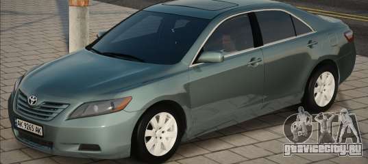 Toyota Camry 40 Ukr Plate для GTA San Andreas
