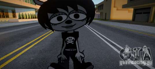Rammy (Um Jammer Lammy Parappa the rapper) Skin для GTA San Andreas