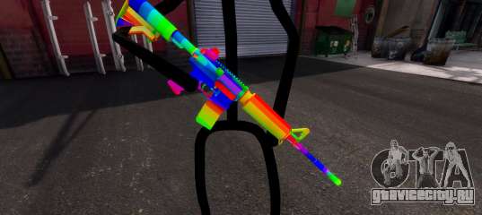 Rainbow M4 для GTA 4