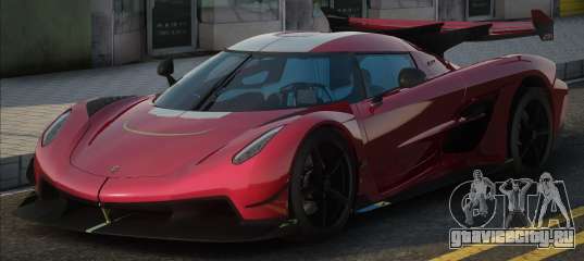 Koenigsegg Jesko Absolut Red для GTA San Andreas